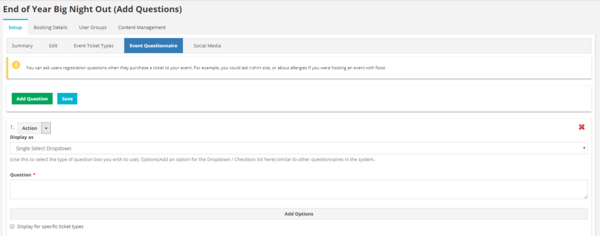 Manage Events - UnionCloud Support