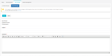 Manage Events - UnionCloud Support