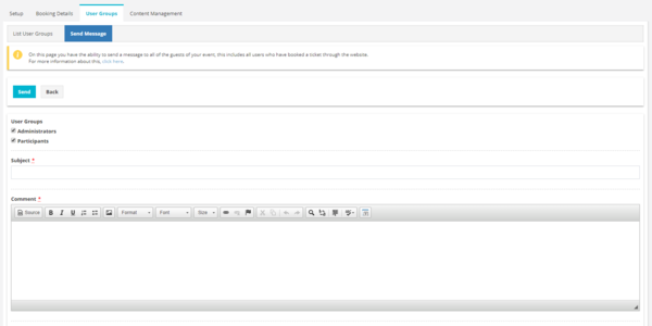 Manage Events - UnionCloud Support