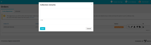 Manage Orders - UnionCloud Support