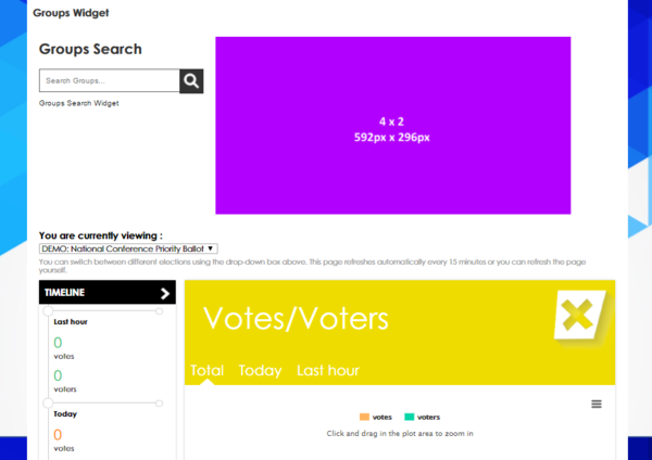 Elections Dashboard - UnionCloud Support